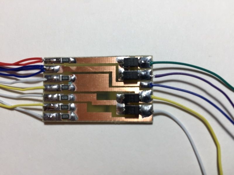 TCS FL4 4-Function Decoder - confused by colours, - DCC Help & Questions - RMweb